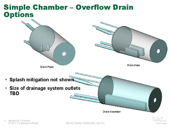 Mercury Chamber Considerations V Graves IDSNF Target Studies
