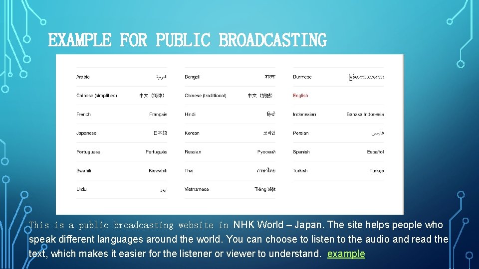 PUBLIC BROADCASTING BY KAITLYN AND WENDY WHAT IS