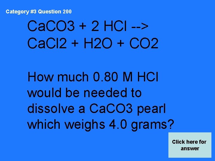 Mole Balanced Conversions Equations Stoich Chemical Formulas Potpourri