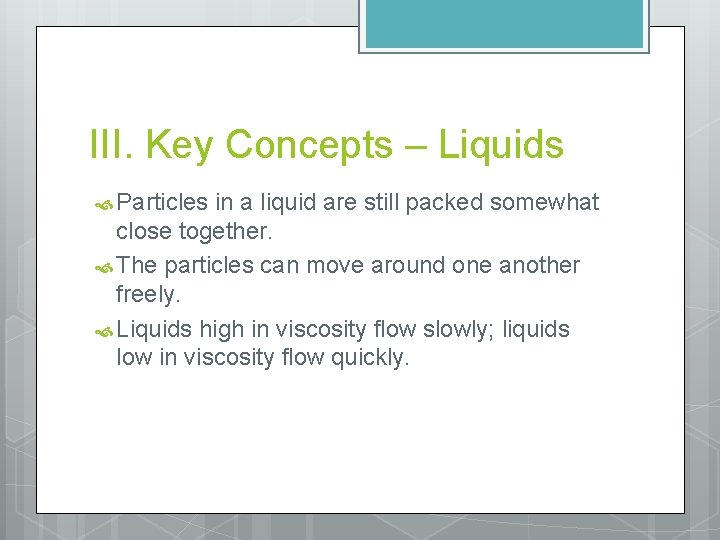 Chapter 2 Solids Liquids and Gases 2 1