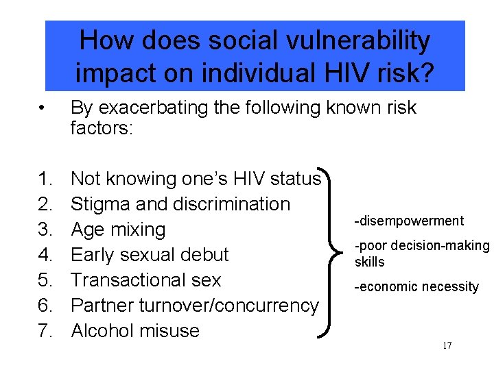 Western Cape Burden of Disease HIV and Tuberculosis