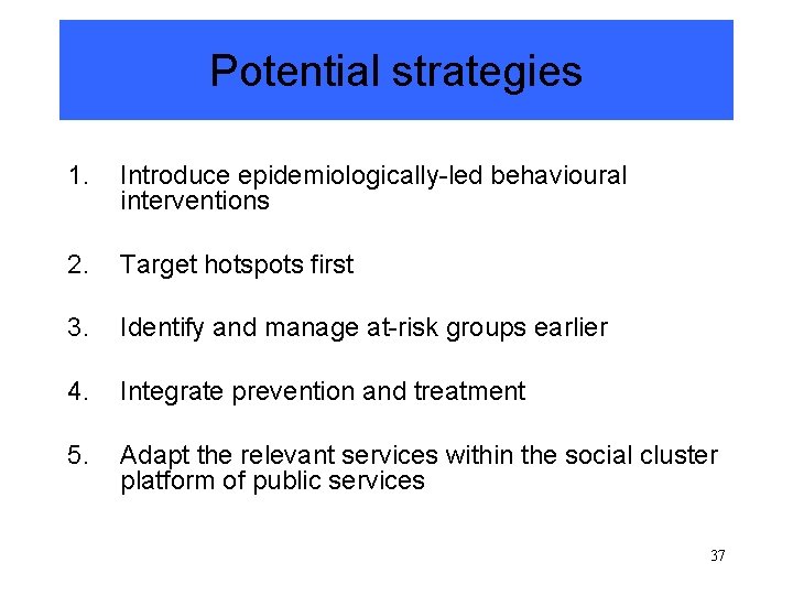 Western Cape Burden of Disease HIV and Tuberculosis