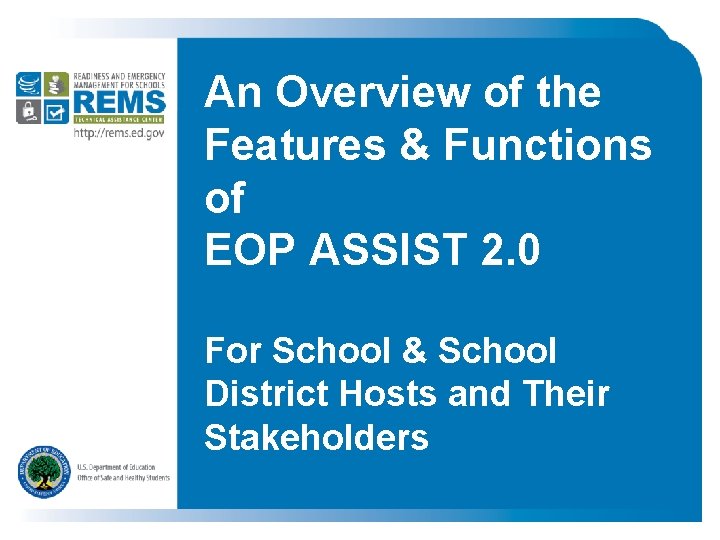 An Overview of the Features Functions of EOP