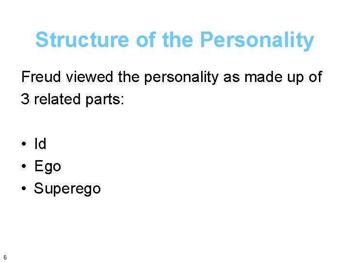 A basic introduction to psychological theories of development