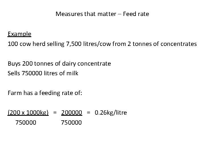 Back to Basics Guidelines for Profitable Dairy Farming