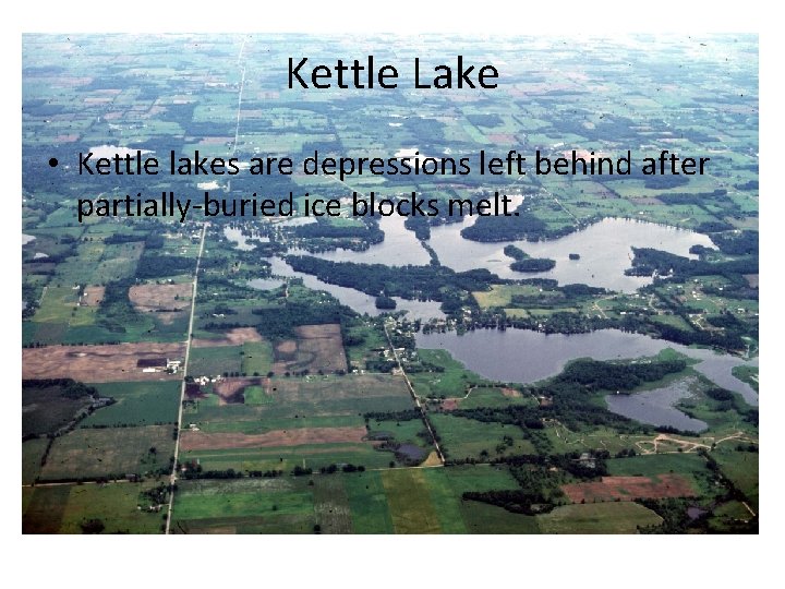 Sinkholes form when soil made from limestone erodes