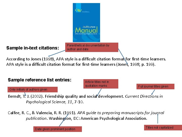 Understanding Citation Styles Presented by Melissa Bone and