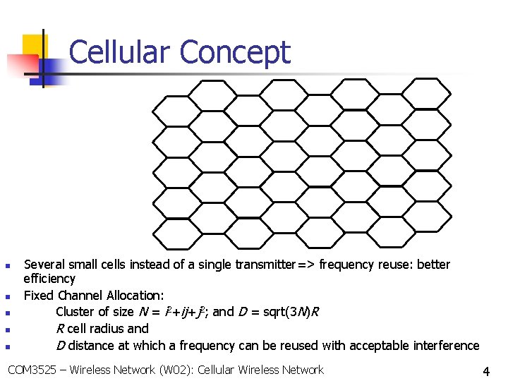 Cellular Wireless Networks Textbook Chapter 10 Cellular Network