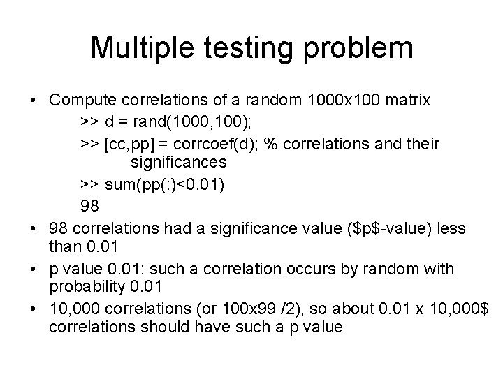 Assessing the significance of data mining results Data