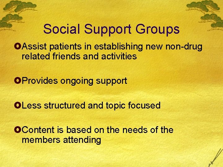 Social Support Groups Matrix Intensive Outpatient Program Social