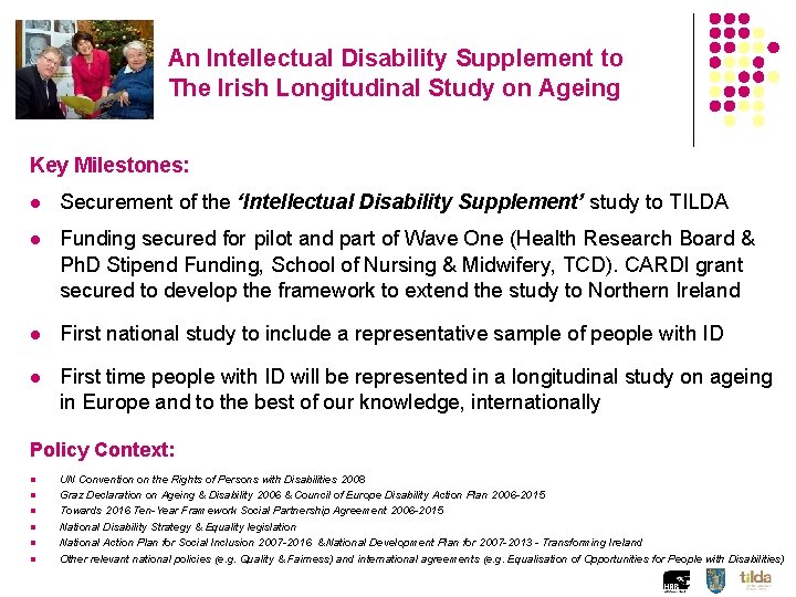 An Intellectual Disability Supplement to The Irish Longitudinal