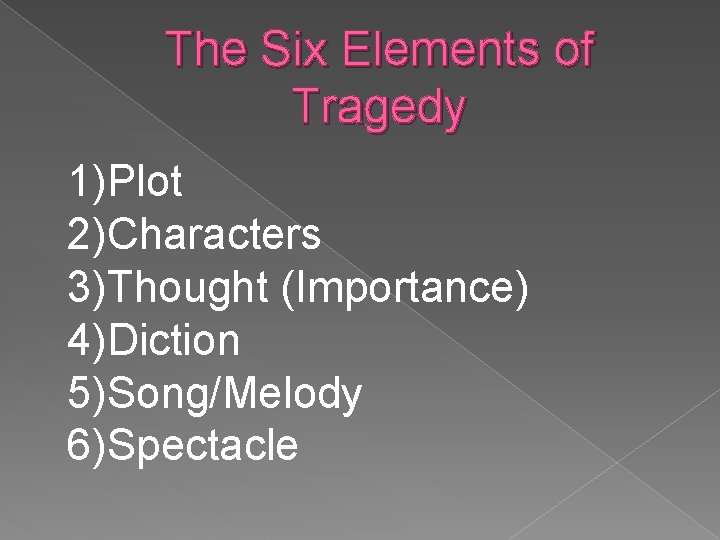 Aristostle Poetics The Definition of Tragedy Brief Bio