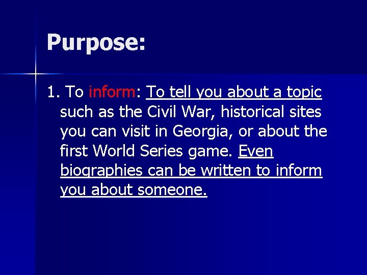 Purpose Main Idea and Supporting Details Nonfiction reading
