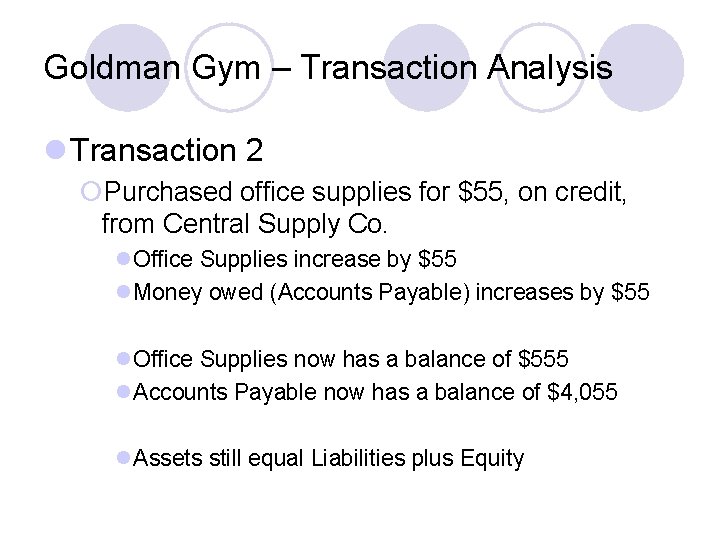 Accounting for a Service Business Unit 1 1