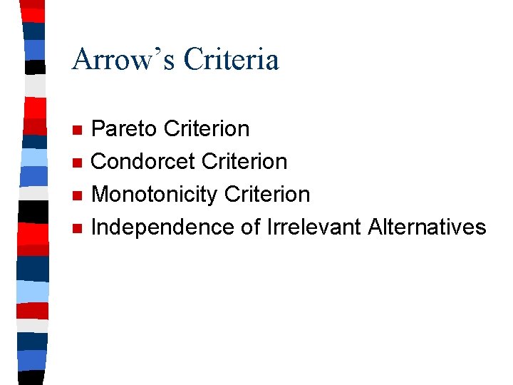 Election Year Mathematics Michael Buescher Hathaway Brown School