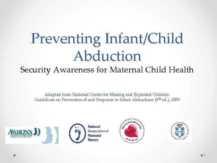 Preventing InfantChild Abduction Security Awareness for Maternal Child