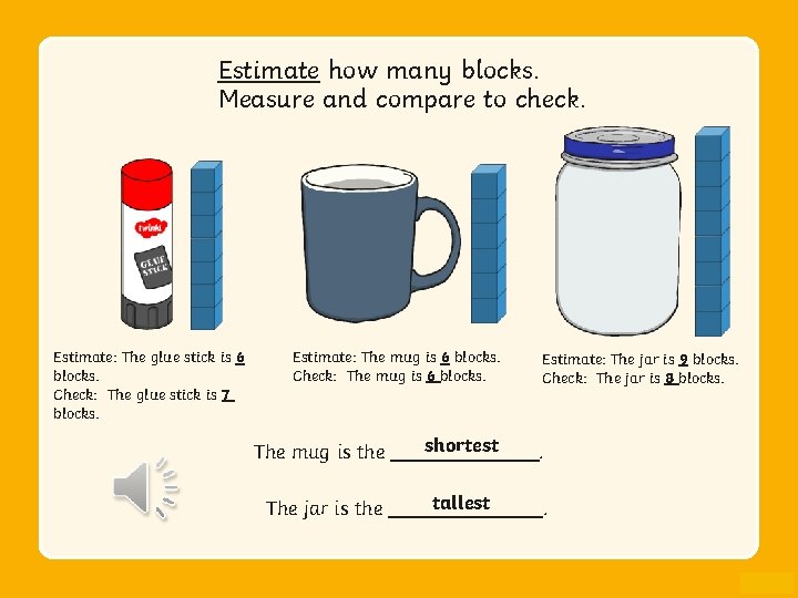 Learning Aim Intention To measure and compare length