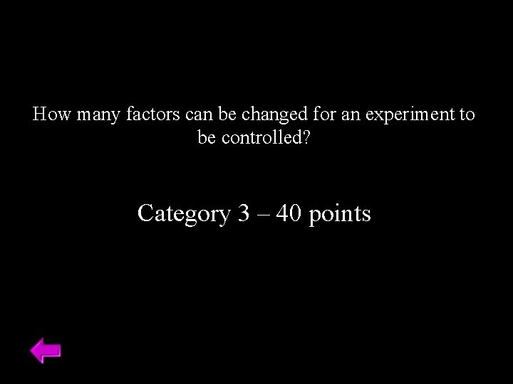 Powerpoint Jeopardy Vocabulary Lab Safety Experiment Design Scientific