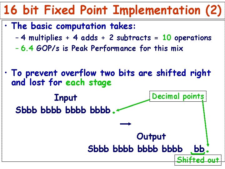 Efficient FFTs On VIRAM Randi Thomas and Katherine