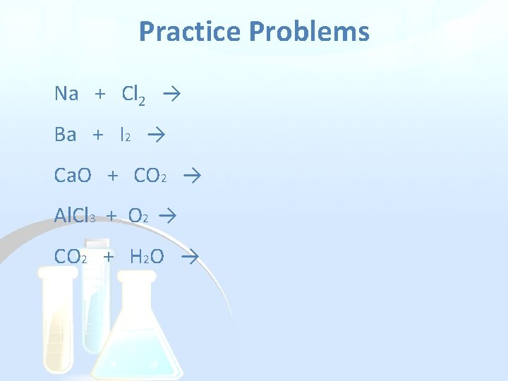 Chemical Reactions in Aqueous Solutions Chapter 8 Section