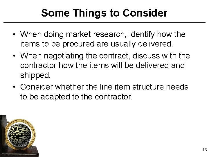 Communicating IUID Requirements to Contracting and Industry Presented