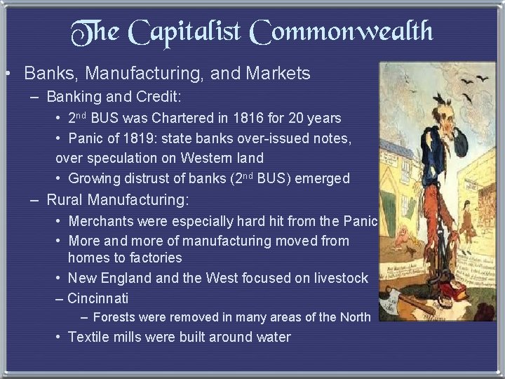 Creating A Republican Culture Chapter 8 The Capitalist