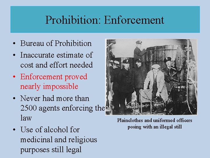 The 1920 s Prohibition Origins Origins in Jacksonian