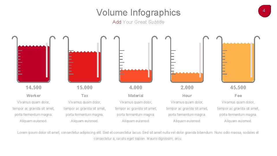 Volume Infographics 1 Add Your Great Subtitle 14