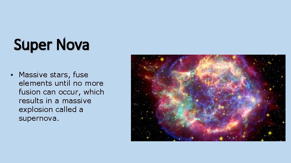 STARS Visual Vocabulary LEARNING OBJECTIVES SC 912 E
