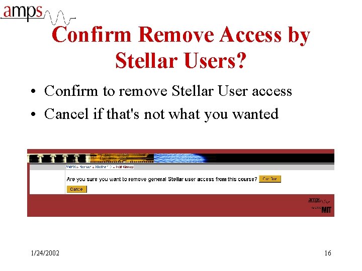Using Stellar 1 3 Class List Michael Barker