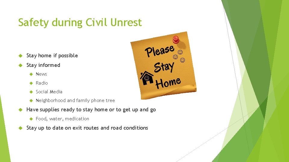 Be Safe Stay Safe Some Tips on How