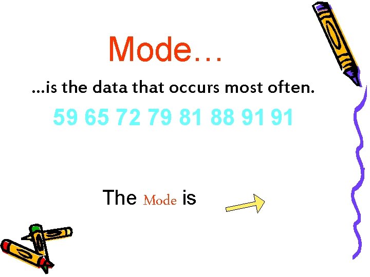 Mean Median Mode Range By B Wright Revised