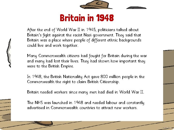 Britain in 1948 After the end of World