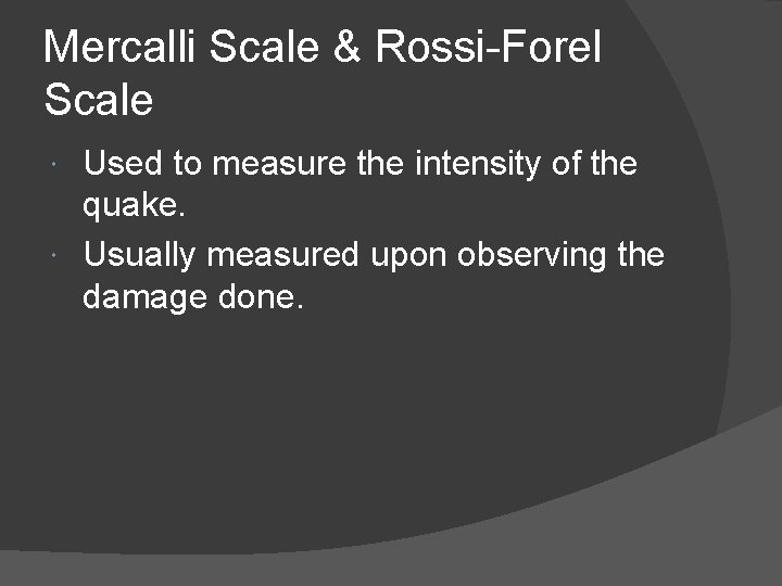 EARTHQUAKES What Causes Earthquakes Vibrations of the earths