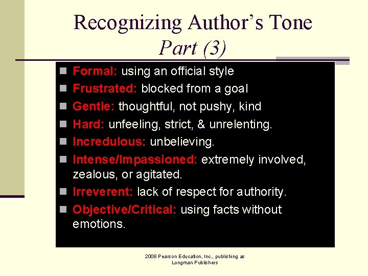 Chapter 8 Point of View Bridging the Gap