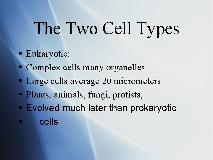 CELLS Building Blocks of Life Every living thing