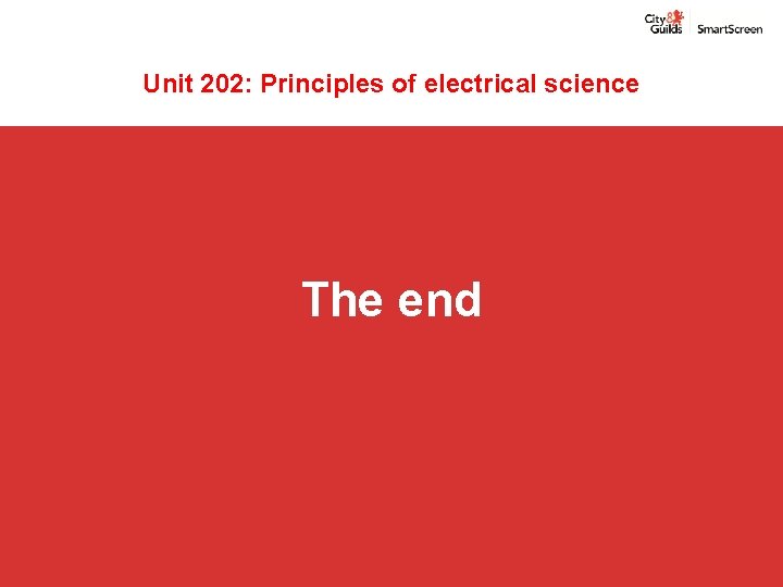 Unit 202 Principles of electrical science Mathematical principles