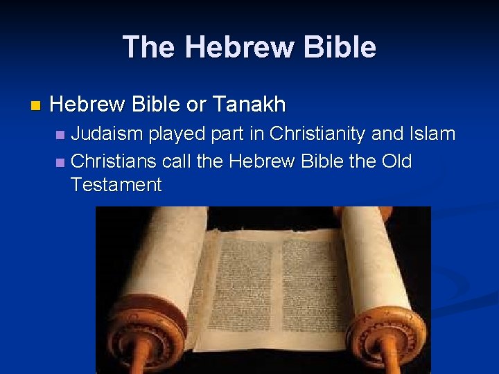 The Israelites Chapter 8 1 Beginnings Judaism Ancient