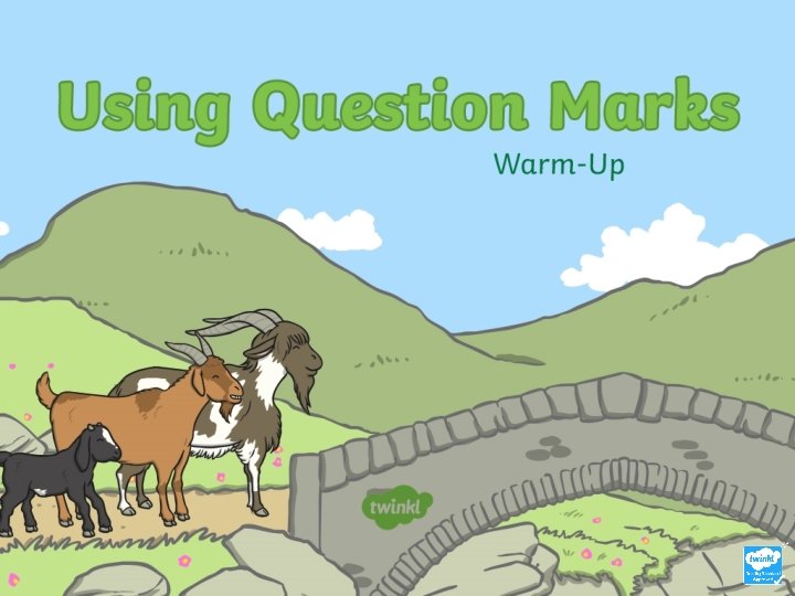 These questions are missing question marks Can you