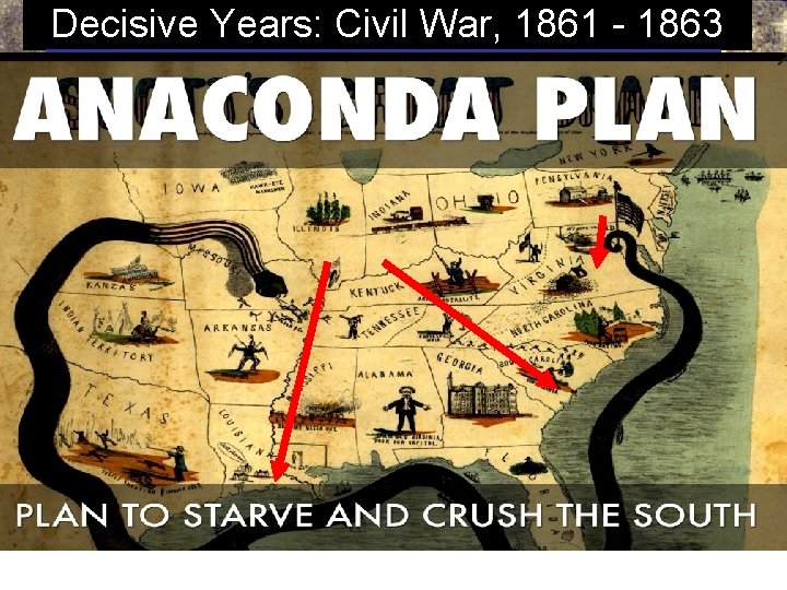 Decisive Years Civil War 1861 1863 Outline I