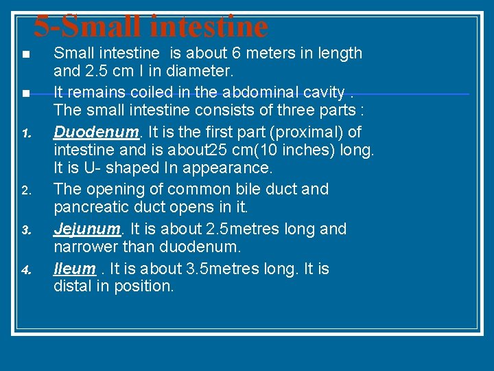 Content Alimentary canal Digestive glands Digestion Absorption Assimilation