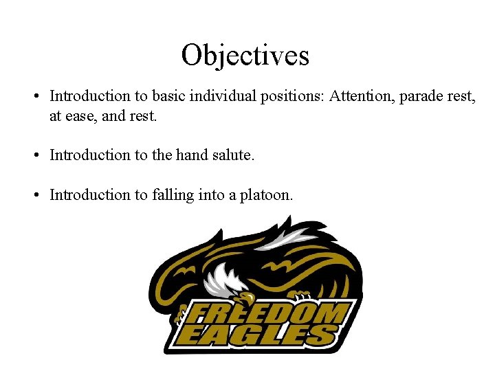 Welcome to Brockport Army ROTC Freedom Eagles Battalion