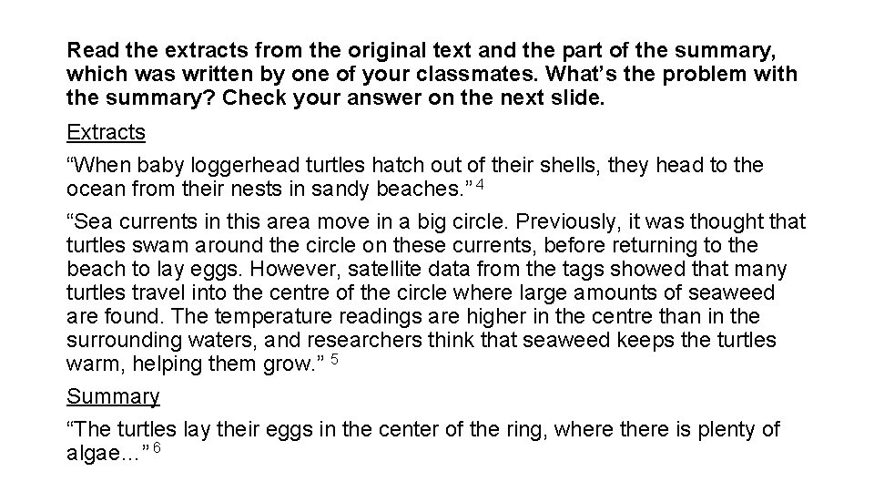 Reading Quiz 3 Feedback Read the note made