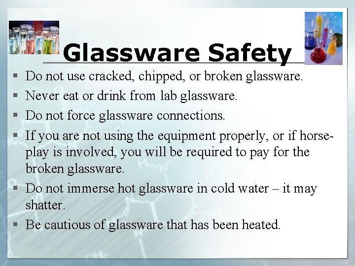 LABORATORY SAFETY MRS LANDA Introduction The science lab