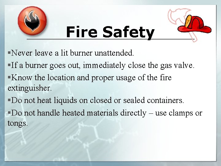 LABORATORY SAFETY MRS LANDA Introduction The science lab