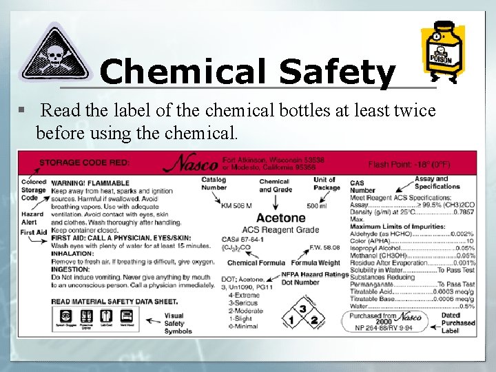LABORATORY SAFETY MRS LANDA Introduction The science lab