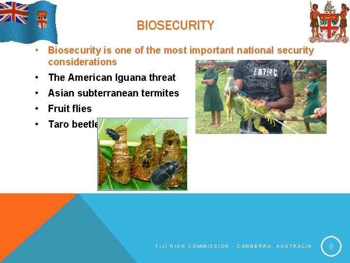 FOOD SECURITY BIOSECURITY AND NATIONAL SECURITY IN THE