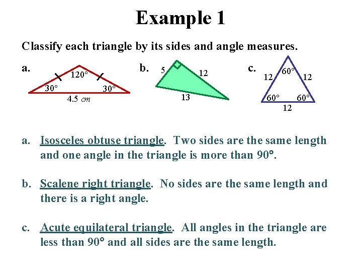 Lesson 1 3 Core Focus on Geometry Classifying