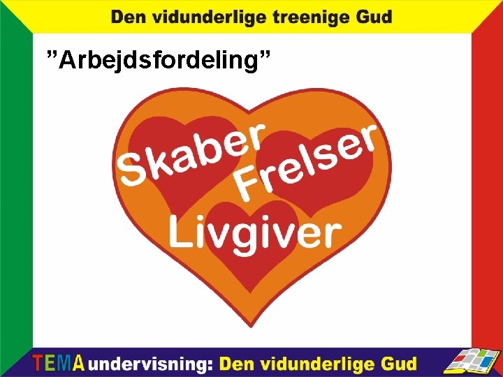 Den vidunderlige Gud Lektion 1 Den vidunderlige treenige