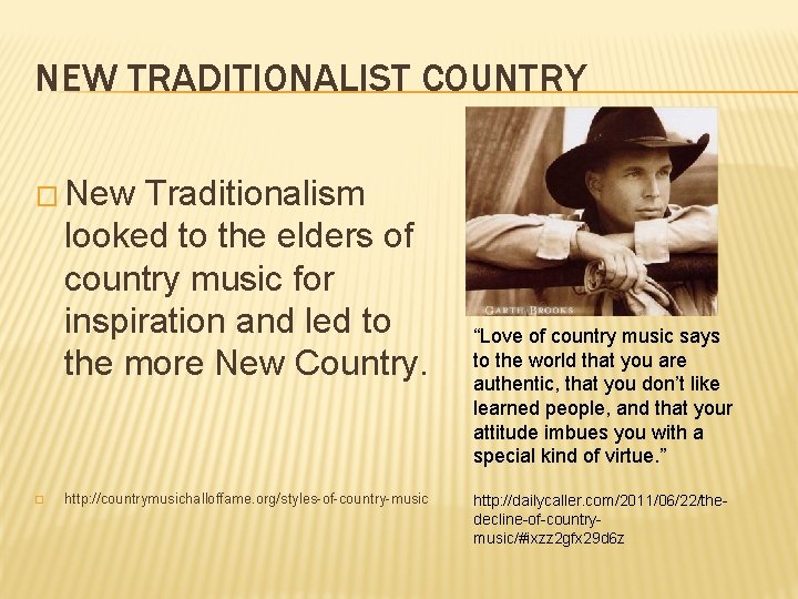 Emily Schreck PRODUCT LIFE CYCLE OF NEW TRADITIONALIST